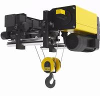 China Steel Cable 2-20m/Min Ultra Low Headroom Hoist With Suspension Hook for sale