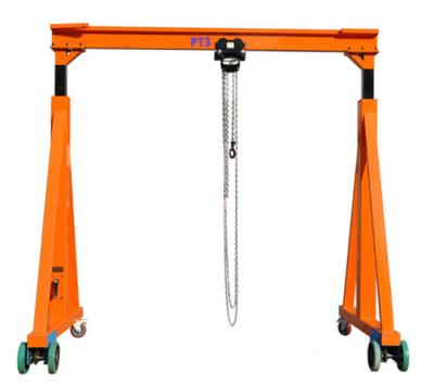 China High Efficiency Mobile Gantry Crane 1000kg 2000kg 3000kg High Lifting Capacity for sale