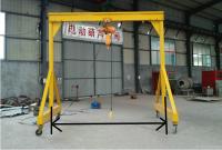China Mobile Small Gantry Hoist 3T 5T 10T Lifting Capacity Steel Structure High Strength for sale