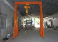 China High Efficiency Mobile Gantry Crane 1000kg 2000kg 3000kg High Lifting Capacity for sale