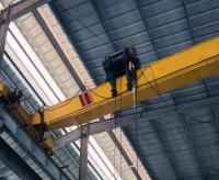 China Workshop Single Girder Overhead Crane , Safe Low Headroom Overhead Crane for sale