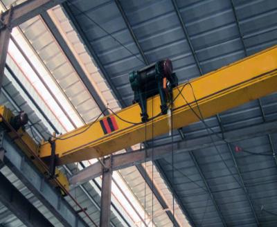 China Light Structure Single Girder Overhead Travelling Crane For Space Limited Workshop for sale