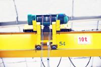 China LDP Type Single Beam Overhead Crane With Super Low Headroom Electric Hoist for sale