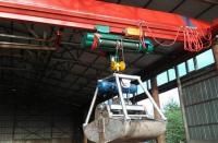 China 3T 5T 10T Single Girder Overhead Crane , Grab Bridge Crane Strong Bearing Capacity for sale