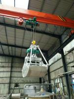 China 3T 5T 10T Single Girder Overhead Crane , Grab Bridge Crane Strong Bearing Capacity for sale
