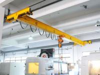 China 5 Ton Single Girder Overhead Crane , Light Duty Bridge Crane Small Volume for sale