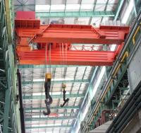 China Metallurgy Melt Shop Double Beam Overhead Crane 70 Ton Electric Winch Lifting for sale