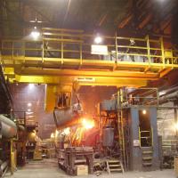 China 40 Ton Double Girder Overhead Crane , Forging Casting Workshop Overhead Crane for sale