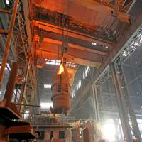 China Ladle Foundry Double Girder Overhead Crane , Casting Steel Mill 50 Ton Bridge Crane for sale