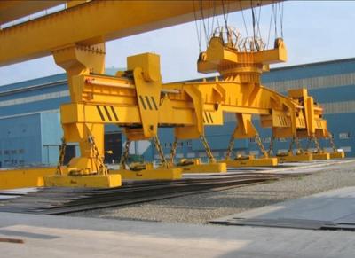 China Revolving Electromagnet Double Girder Bridge Crane With  Slewing Carrier Beam for sale