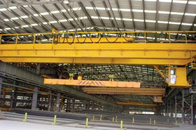 China Lightweight Double Girder Overhead Crane Hanging Beam Good Operation Performance for sale