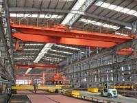 China Lightweight Double Girder Overhead Crane Hanging Beam Good Operation Performance for sale