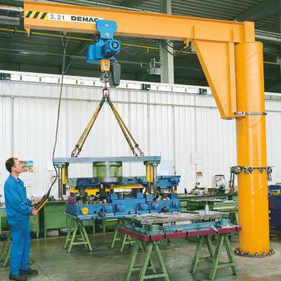 China Electric Hoist 5 Ton Cantilever Column Jib Crane for sale