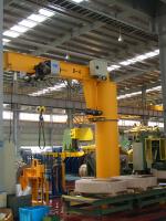 China Compact Fast Loading Steel 11T Standing Column Jib Crane for sale