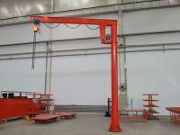 China Customized Outdoor Workshop Column Mounted Jib Crane for sale
