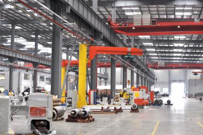China Rotation 10 Ton Slewing Pillar Mounted Jib Crane for sale