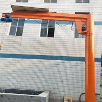 China Remote Control Lifting 6m Floor Mounted Jib Crane for sale