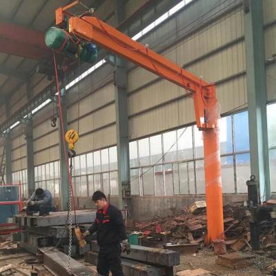 China Remote Control Lifting 6m Floor Mounted Jib Crane for sale