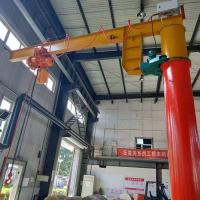 China Silence Swivel Q235B 1.5T Pillar Mounted Jib Crane for sale