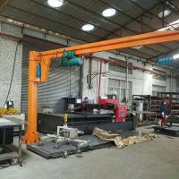 China Silence Swivel Q235B 1.5T Pillar Mounted Jib Crane for sale