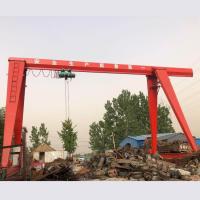 China Warehouse Traveling 25T Single Girder Gantry Crane for sale