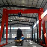 China 277KN Marble Slabs Q235B Single Girder Gantry Crane for sale