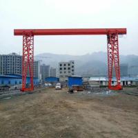 China 277KN Marble Slabs Q235B Single Girder Gantry Crane for sale