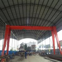 China 277KN Marble Slabs Q235B Single Girder Gantry Crane for sale