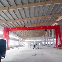 China Wire Rope 5 Ton Overhead Travelling Gantry Crane for sale