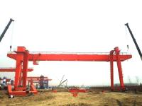 China Overhead 10m/Min Q345 A8 Double Girder Gantry Crane for sale