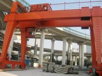 China Overhead 10m/Min Q345 A8 Double Girder Gantry Crane for sale