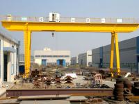 China Rail Mounted 500 Ton Double Girder Gantry Crane A8 Working Duty for sale