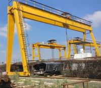China Anti Corrosion Double Girder 30M 70 Ton Overhead Gantry Crane for sale