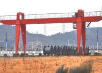 China Scrap Motorized 150T Silence Double Girder Gantry Crane for sale