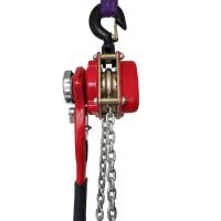 China Construction Sites 1650lbs 10ft Ratchet Lever Chain Hoist for sale