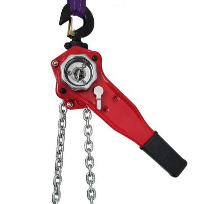 China Construction Sites 1650lbs 10ft Ratchet Lever Chain Hoist for sale