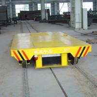 China Heavy Duty Cable Drum Mobile Q235 100T Material Transfer Cart for sale