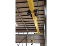 China 25 Ton Electric Single Beam Crane With European Electric Hoist for sale