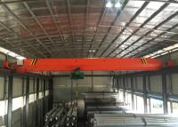 China Span 15m Workstation Bridge Crane With Rail Systerm Bus Bar for sale