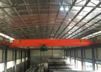 China Span 15m Workstation Bridge Crane With Rail Systerm Bus Bar for sale
