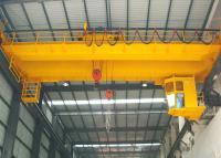 China 35 Ton Lifting Height 25m 20 M/Min Double Girder Overhead Crane for sale