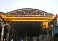 China Double Beam 150T Cabin Warehouse Overhead Crane Lifting Equipment for sale