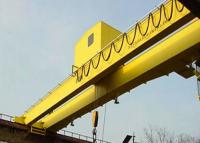 China 40 Ton Double Girder Overhead Crane , Compact Electromagnetic Overhead Crane for sale