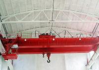 China Span 10.5m - 41.5m Double Hoist Overhead Crane 5T 10T 20T Box Type Bridge Frame for sale