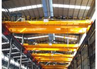 China Electric 120 Ton Low Headroom Double Girder Overhead Crane for sale