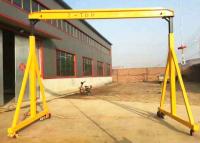 China Manual Driven Durable 10 Ton Span 5M Portable Gantry Crane for sale