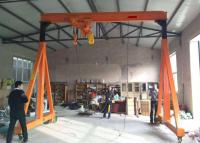 China Manual Driven Durable 10 Ton Span 5M Portable Gantry Crane for sale