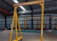 China Mobile Type Lifting Height 6M Portable Gantry Crane for sale