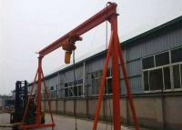 China Mobile Type Lifting Height 6M Portable Gantry Crane for sale