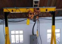 China Single Beam Light Duty Mobile 2T Simple Gantry Crane for sale